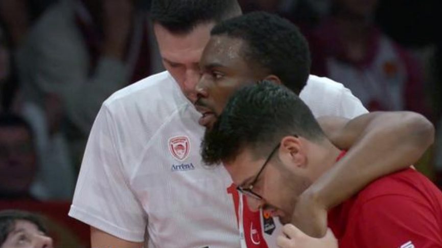 Kinan Evans nova teška povreda Olimpijakos